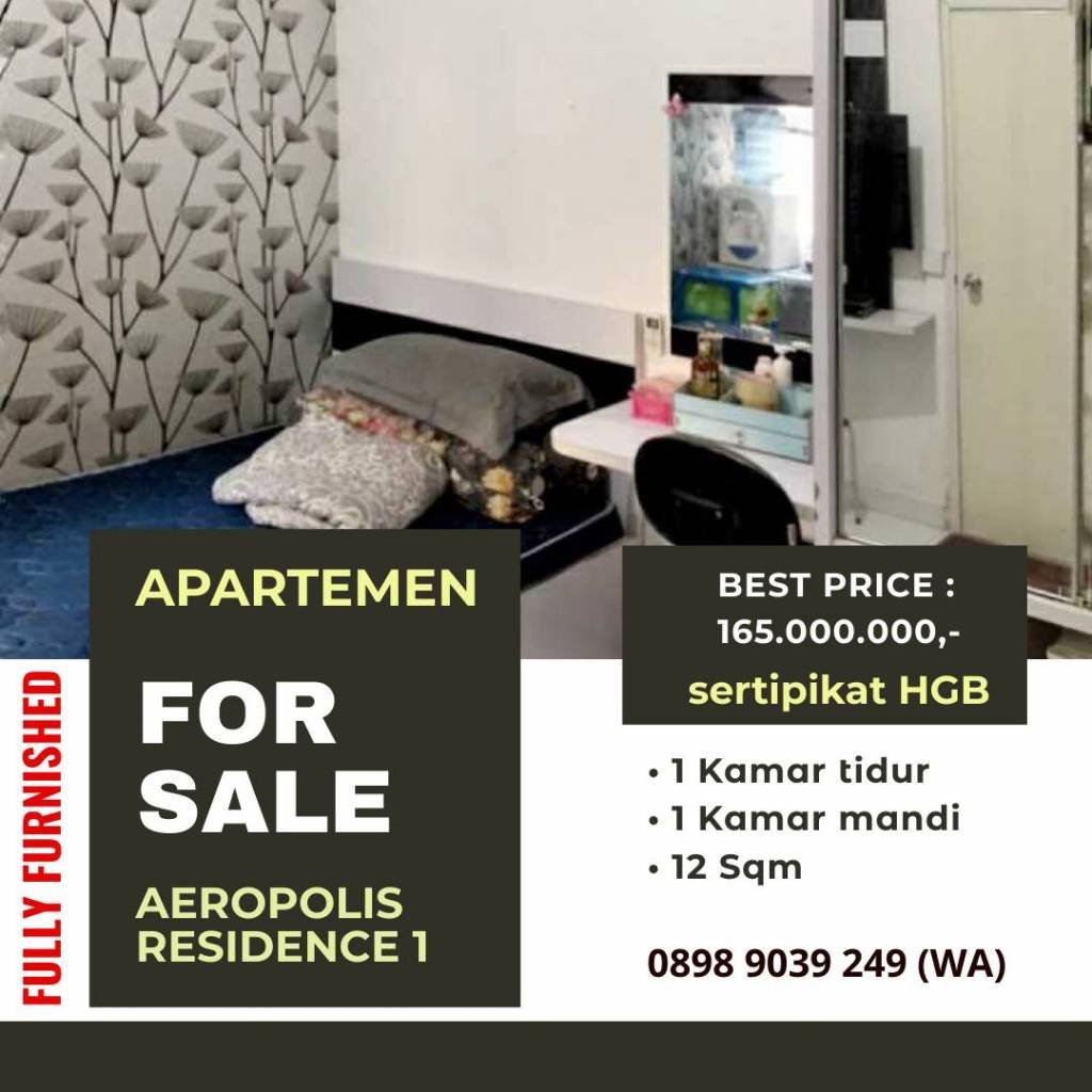 Apartemen AEROPOLIS residence 1 | Indohouses